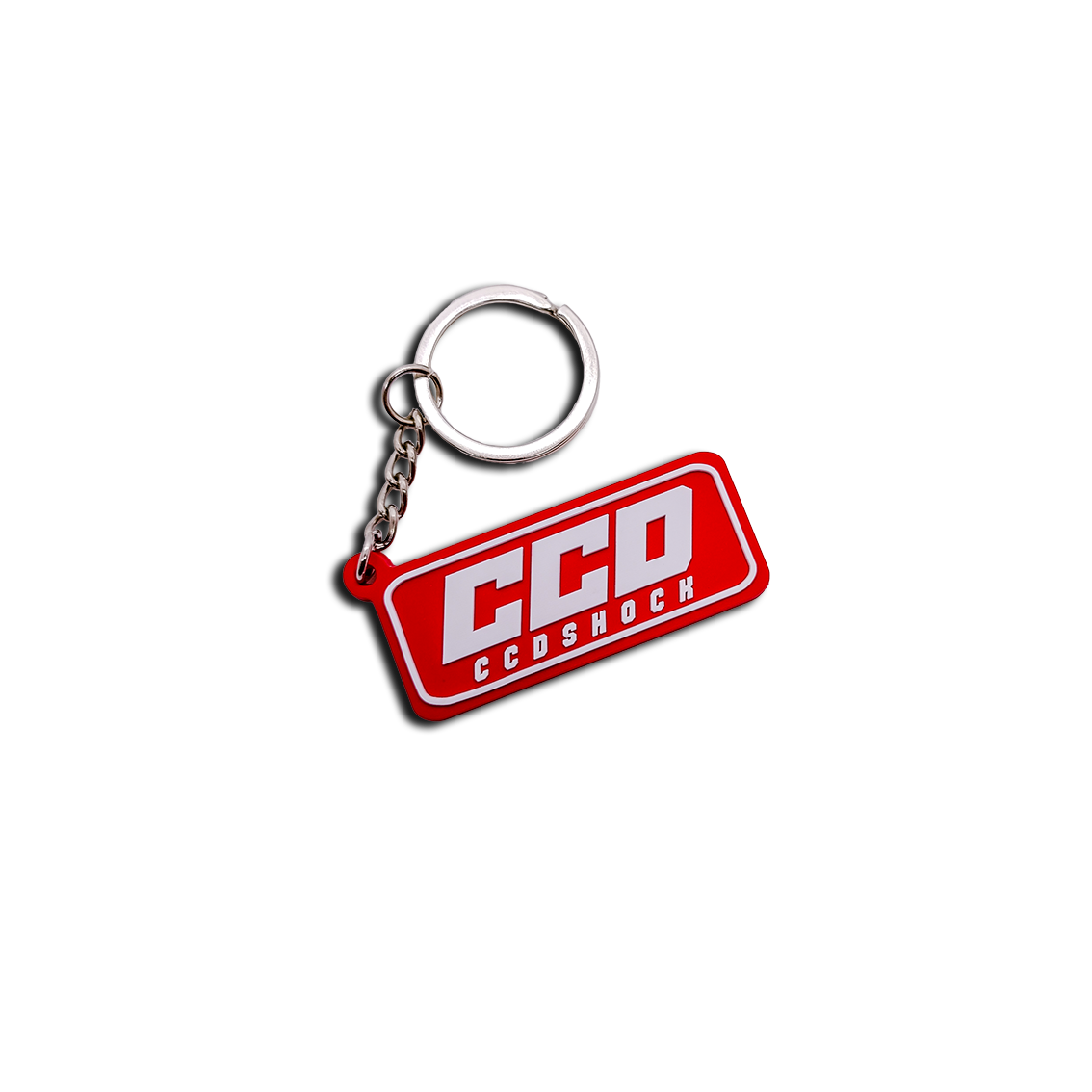 CCD Keychain - Red and White Classic Edition - CCD Factory